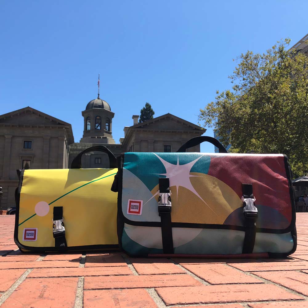 Banner Bags - Pioneer Courthouse Square