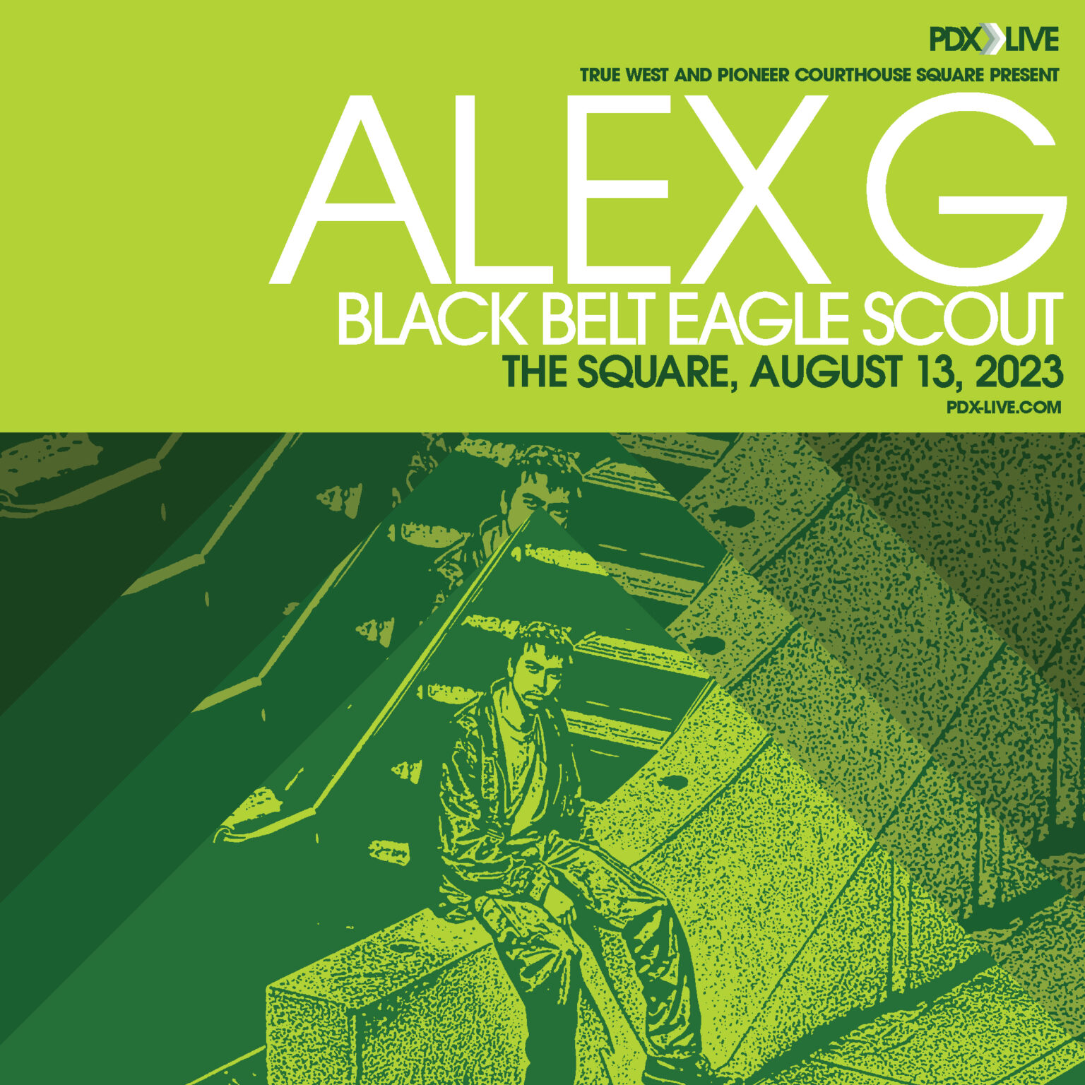 True West and The Square Present Alex G - The Square
